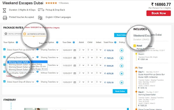 Features of B2C/B2B Hotel, Flight, Tour, Package Booking System